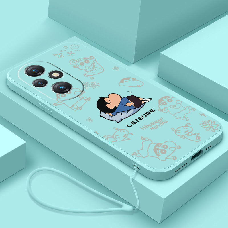 Honor 200 Lite honor200 Pro 5G Glossy Leisure Crayon Shin-chan Casing ...