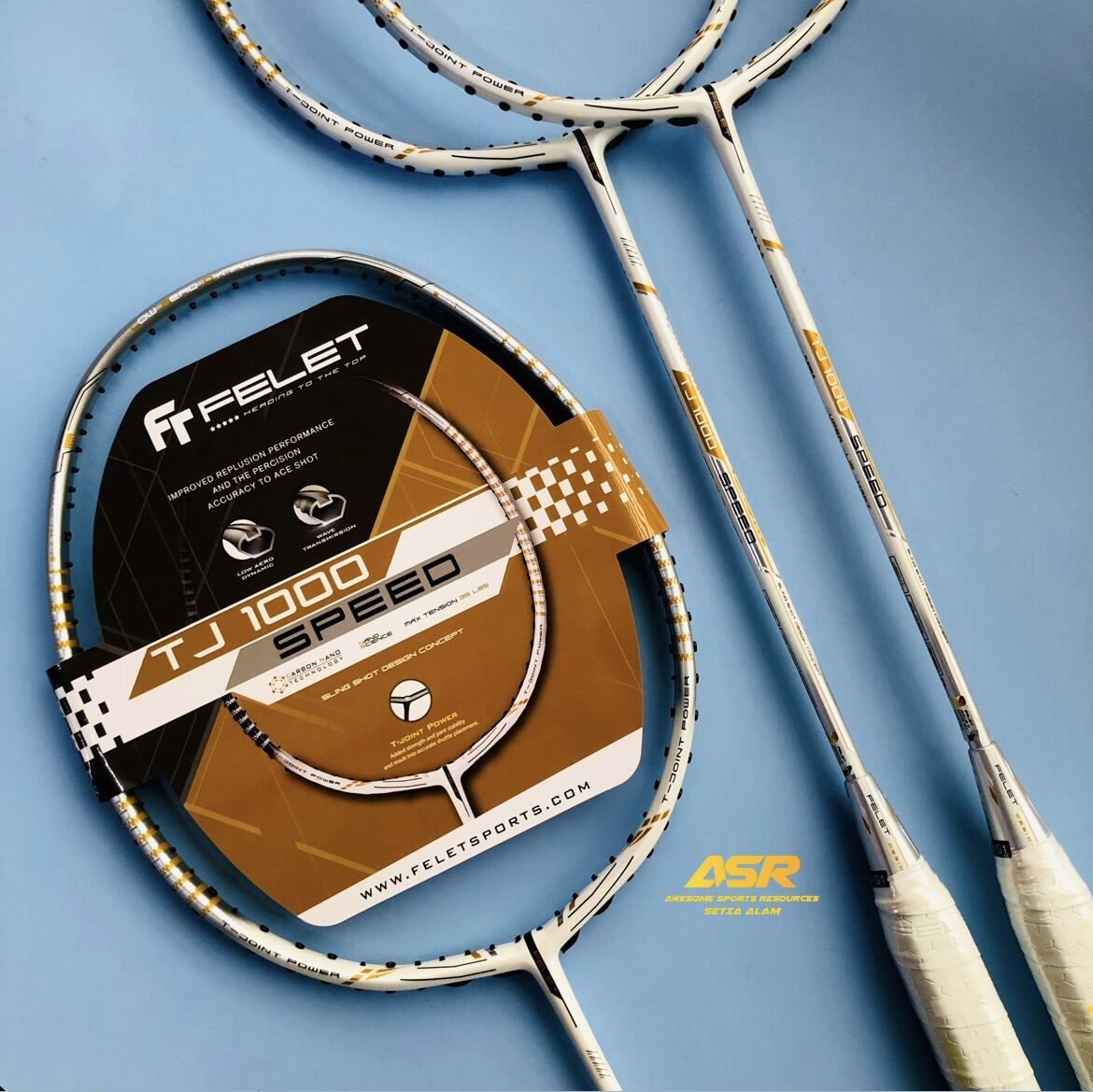 Felet Badminton Racket TJ 1000 Power / Speed / Control ( Frame Only ...