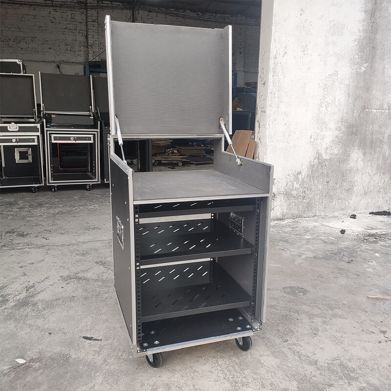 Professional 10 U16u Flight Case Amplifier Cabinet Audio Rack 8U Mixer ...
