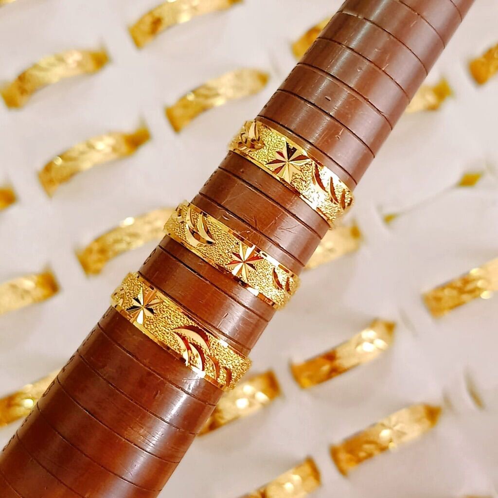 FREE COP 916 Ring Cincin Belah Rotan Star Emas Korea Bangkok | Lazada