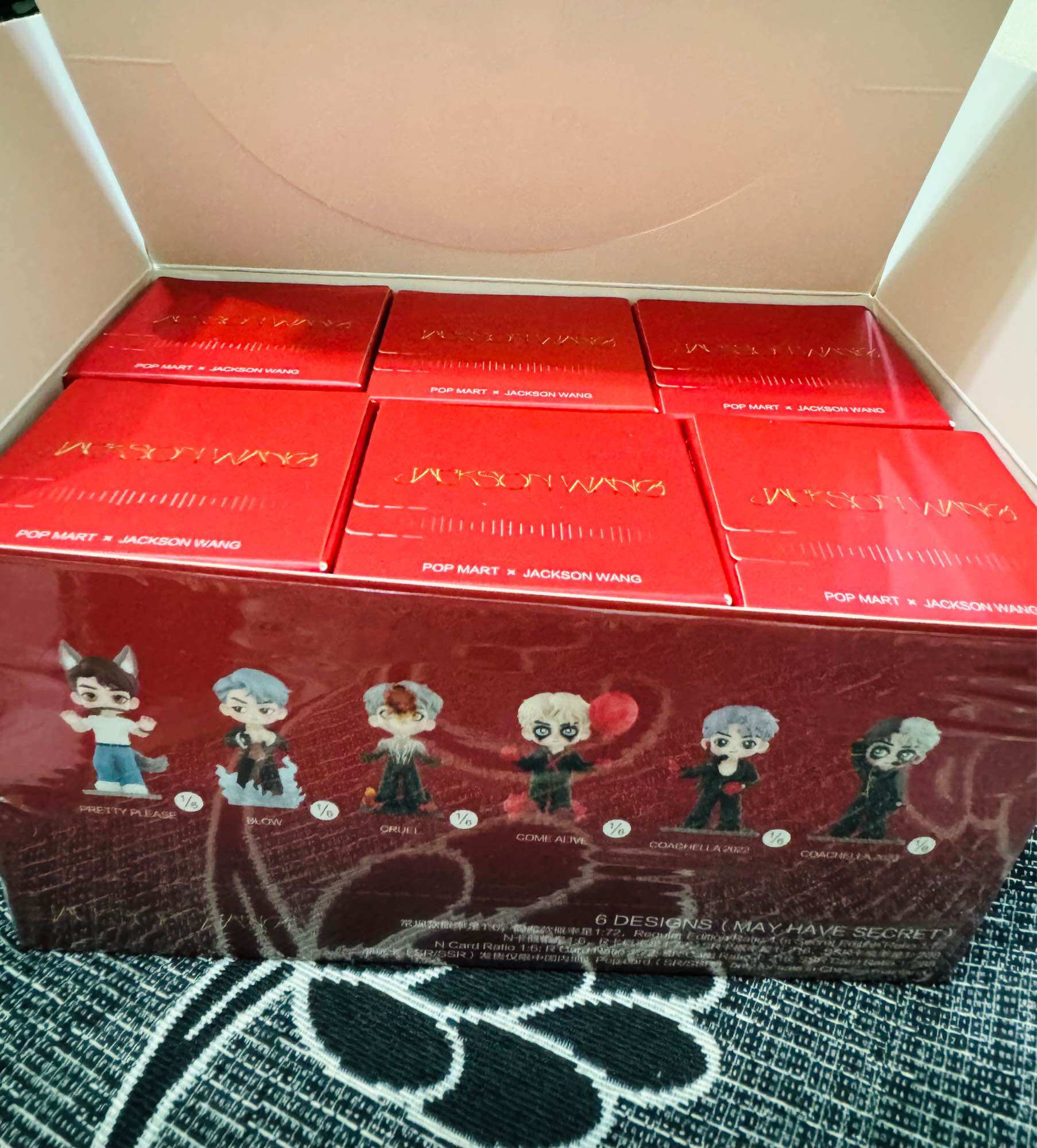 Jackson Wang Blind Box Whole Set 6 In 1 | Lazada