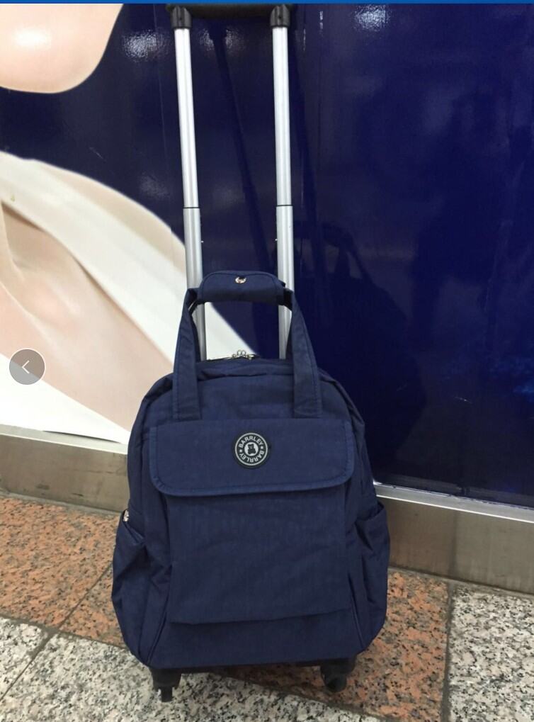 Mini Can Be Pulled Can Be Lifted Can Be Pushed Travel Bag Excursion Bag ...