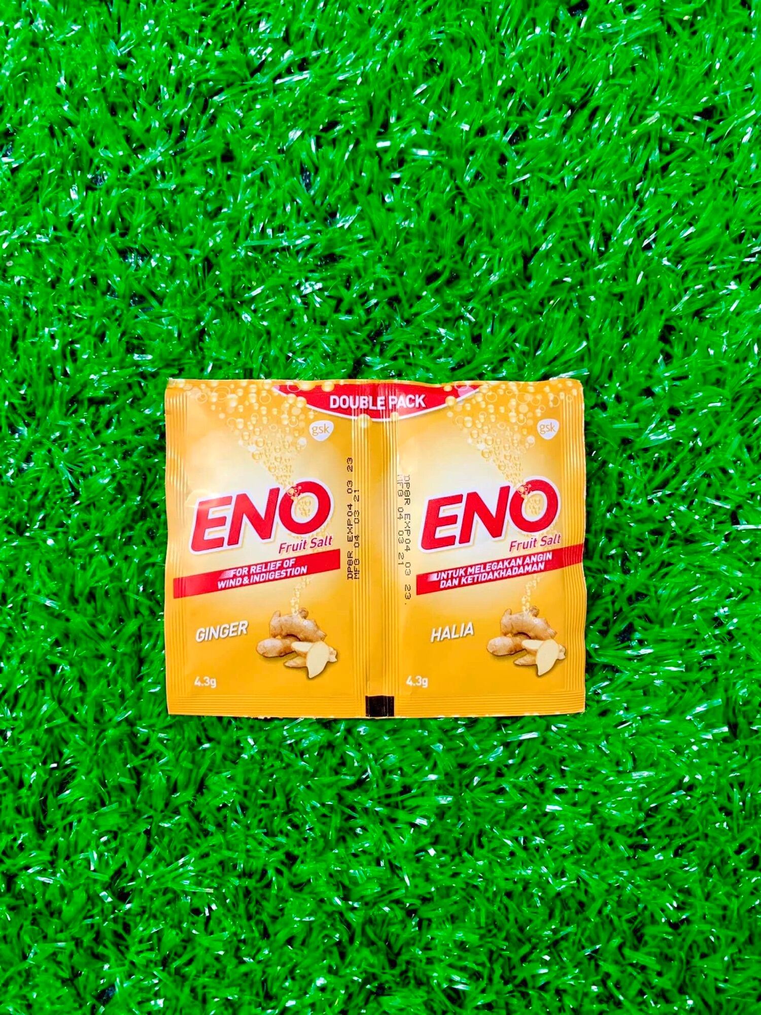 ENO FRUIT SALT TWIN PACK 4.3G/PACKET [REGULAR/GINGER/LEMON] | Lazada