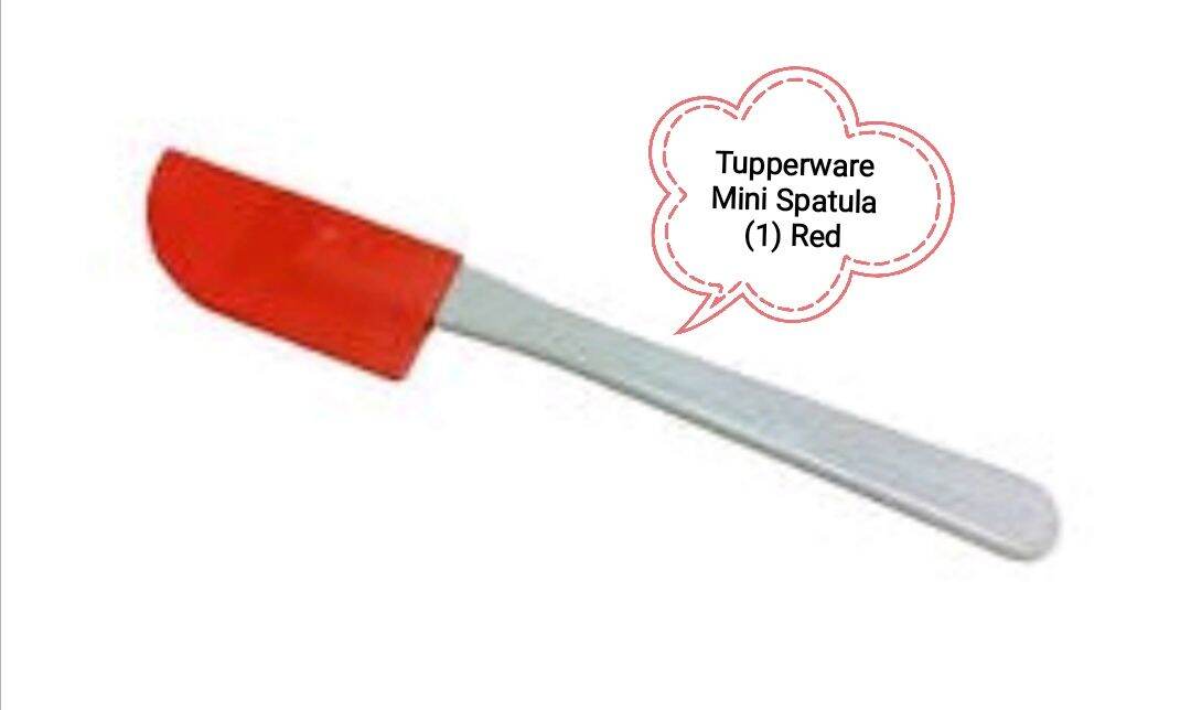 Tupperware Mini Spatula (1) Red | Lazada