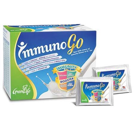 GREENLIFE IMMUNO GO IMMUNITY BOOSTER SACHET 15G X 15S | Lazada