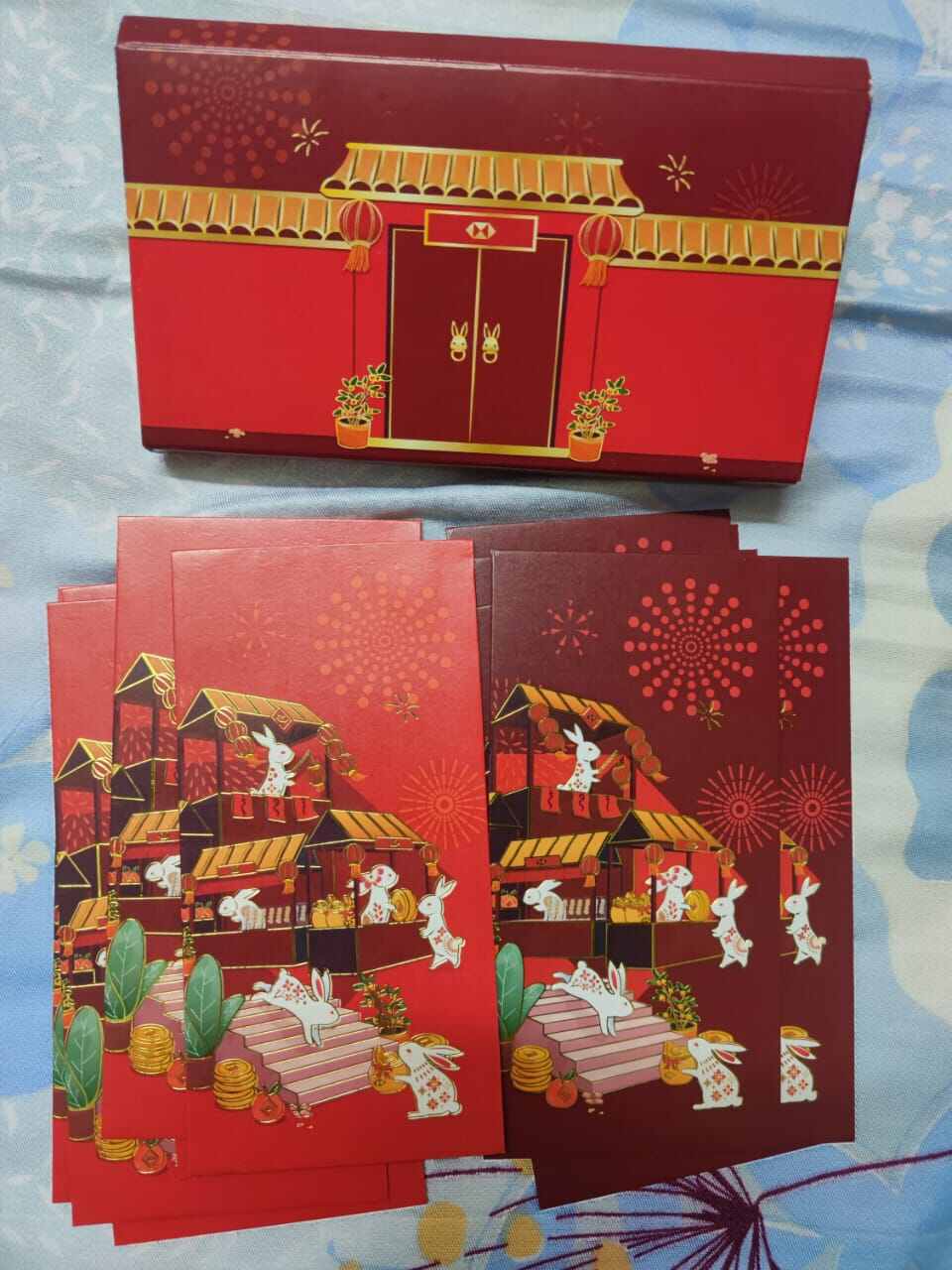 Ang Paw 2023 HSBC Ang Pao Premier CNY Red Packet 12pcs | Lazada