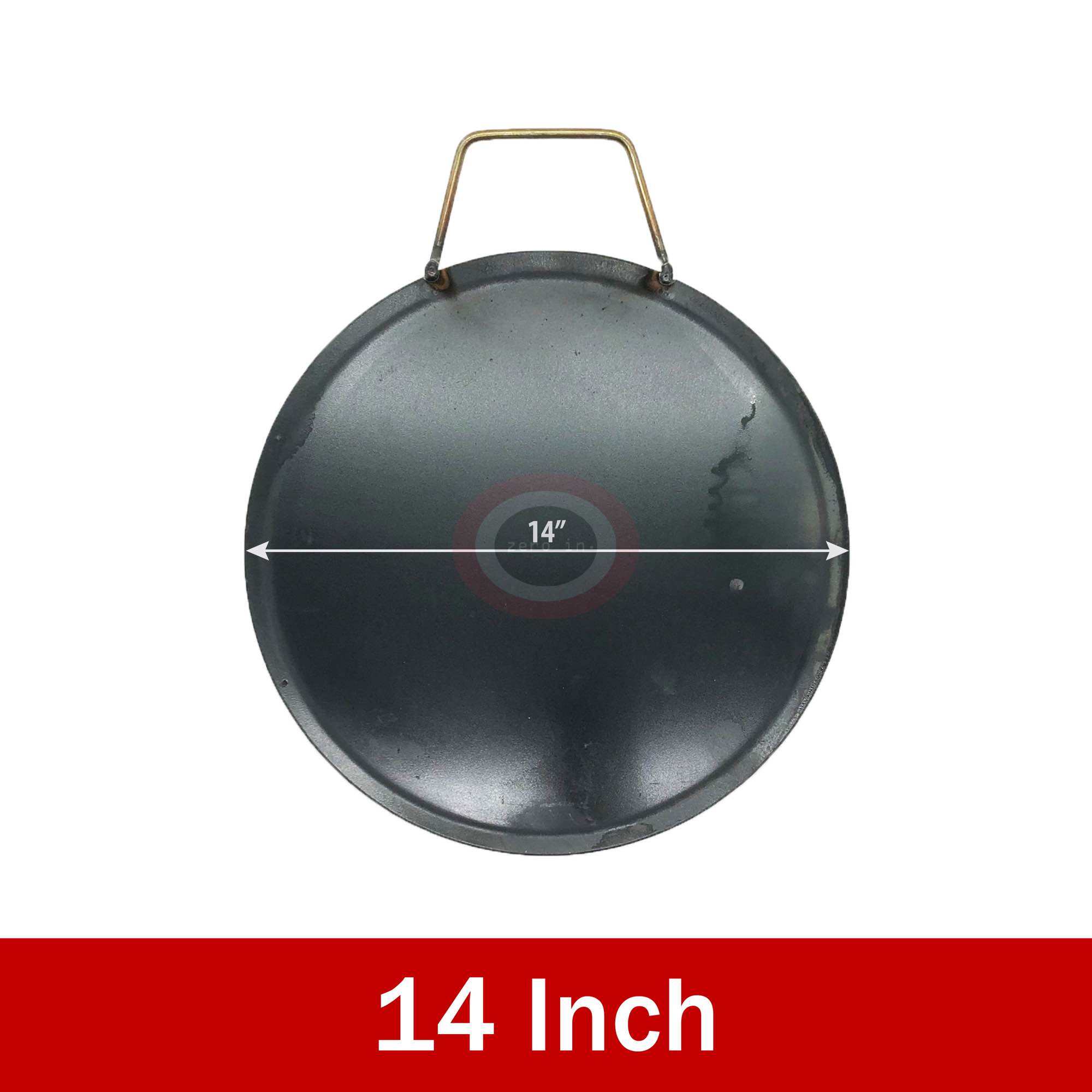 Round Flat Pan Burger Capati Roti Jala Roti Canai Thosai Pan Kuali with ...