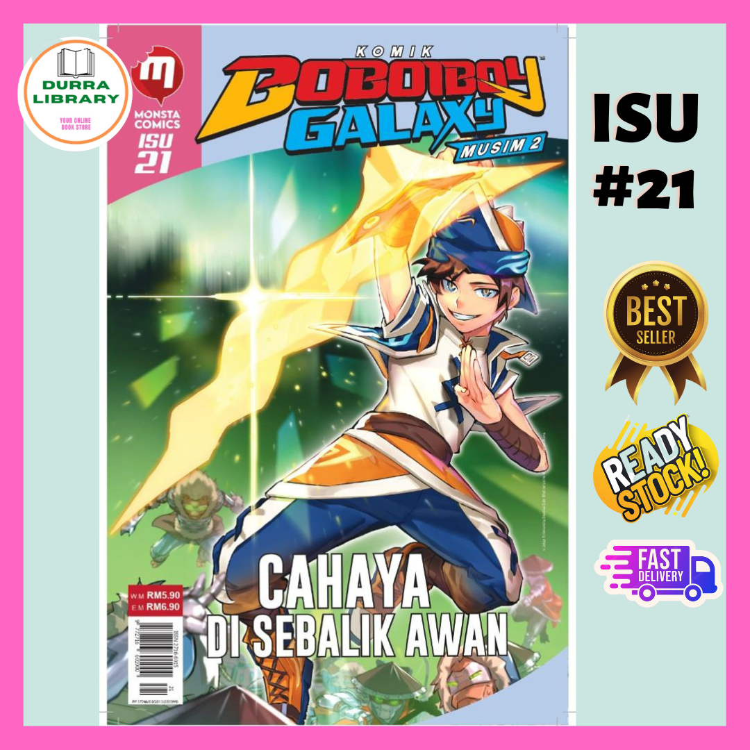 Komik BoBoiBoy Galaxy Musim 2 : Isu 21 “CAHAYA DI SEBALIK AWAN” | Lazada Komik BoBoiBoy Galaxy Musim 2 : Isu 21 “CAHAYA DI SEBALIK AWAN” | Lazada