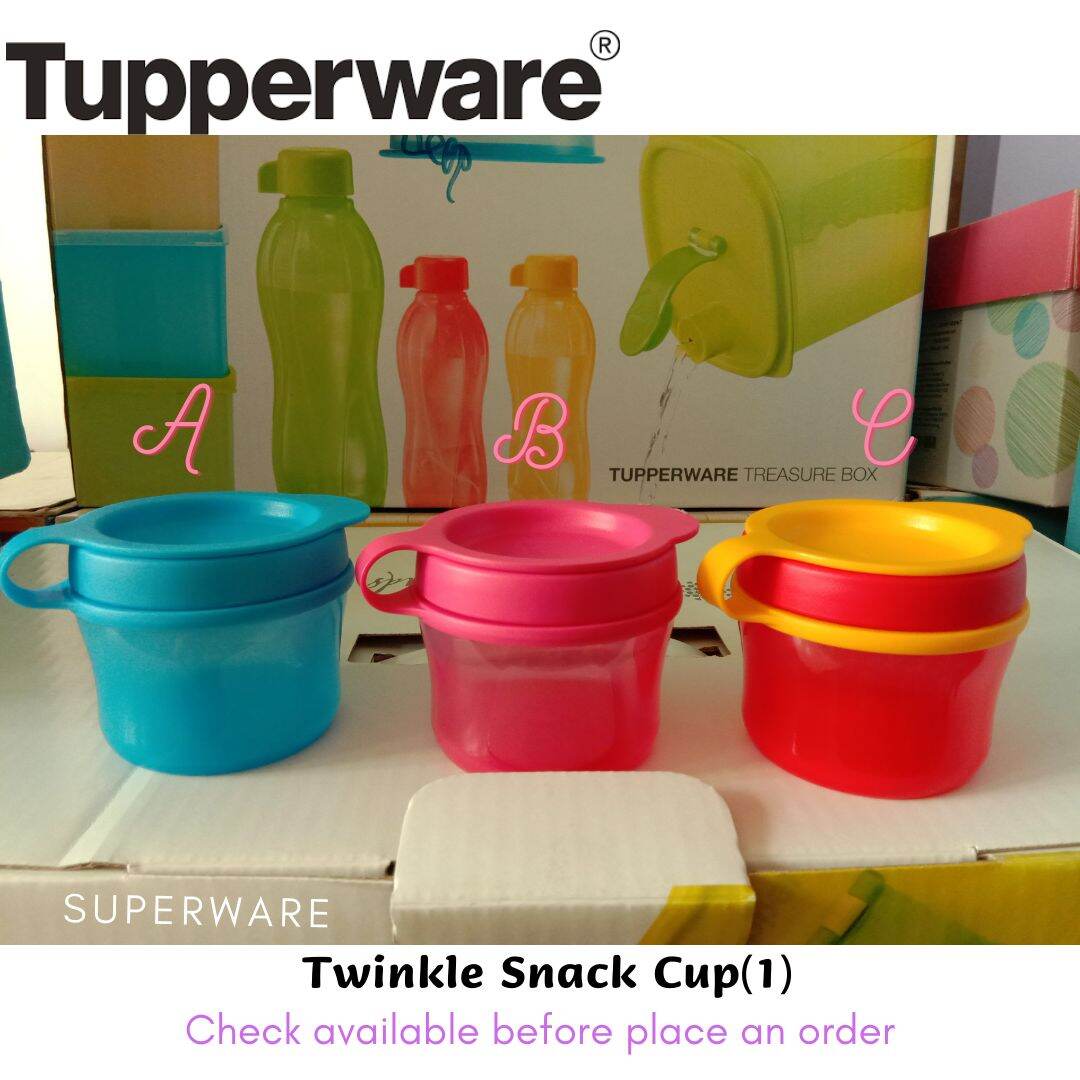 Tupperware -Twinkle snack cup 150ml | Lazada