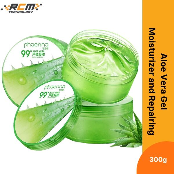 300ml Aloe Vera Gel 99 Natural Face Creams Moisturizer Acne Treatment