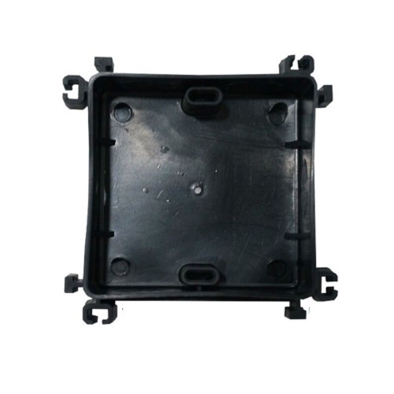 3x3 Conceal Box -Joint / 3x3 PVC Black Box / Single Conceal Base | Lazada