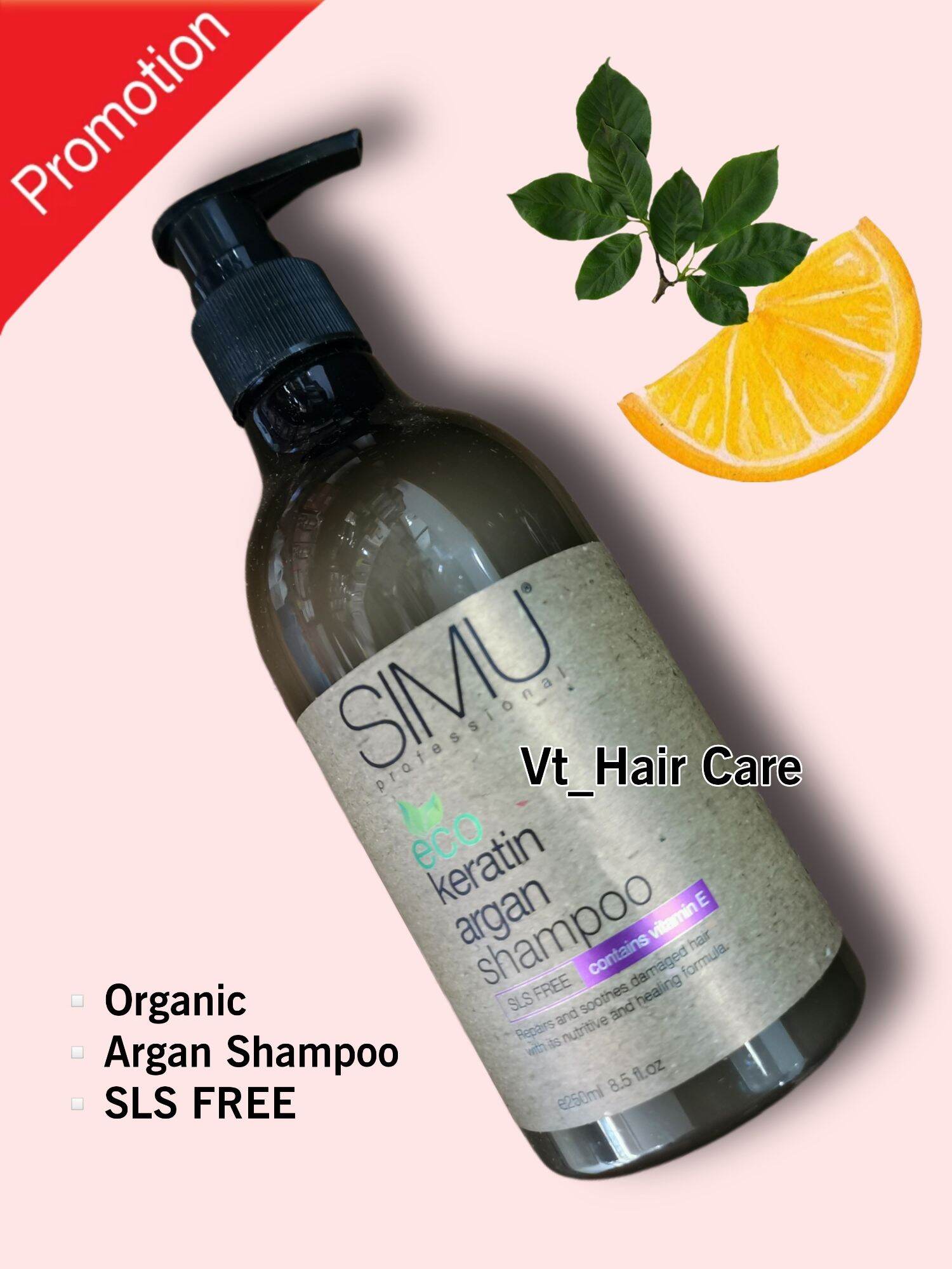 SIMU KERATIN ARGAN SHAMPOO 250ML | Lazada
