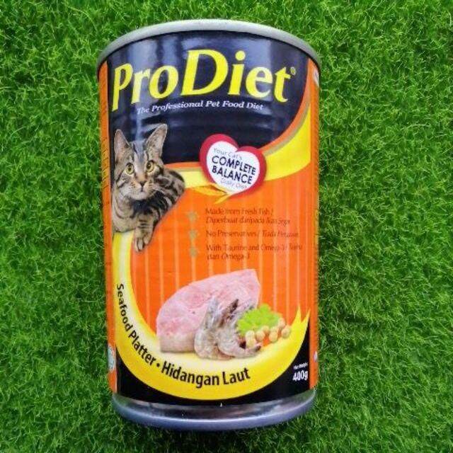 Prodiet makanan basah kucing dalam tin 400g / Prodiet cat wet food ...