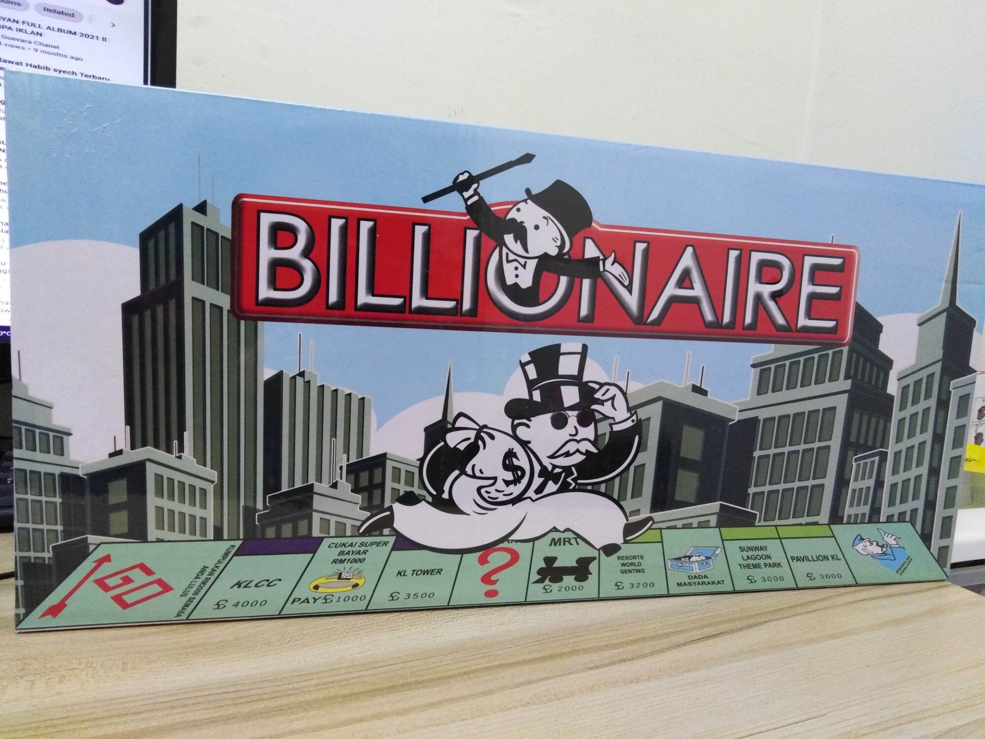 Jutaria billionaire game | Lazada
