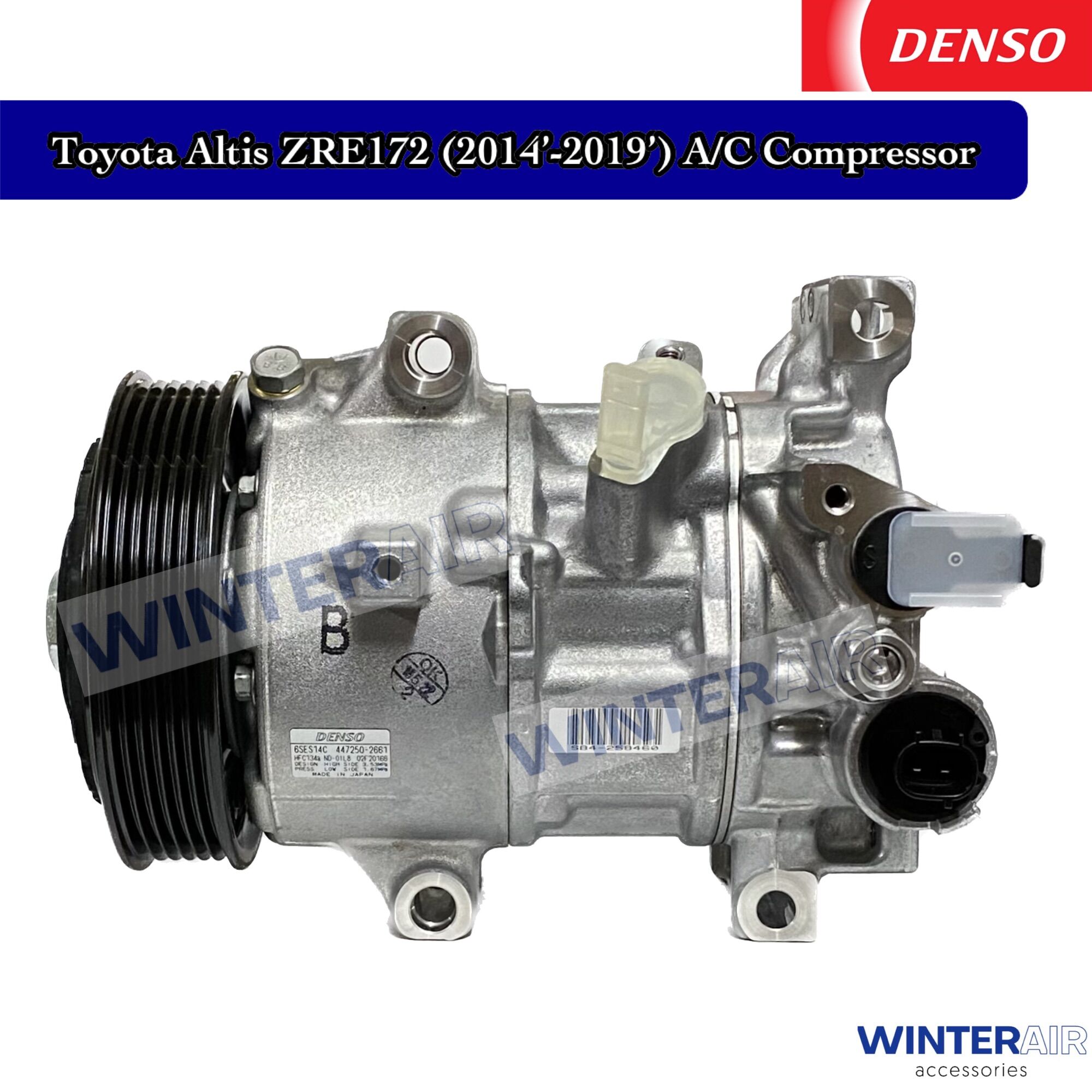 Toyota Altis ZRE172 (2014’-2019’) • Air Cond Compressor (Original ...