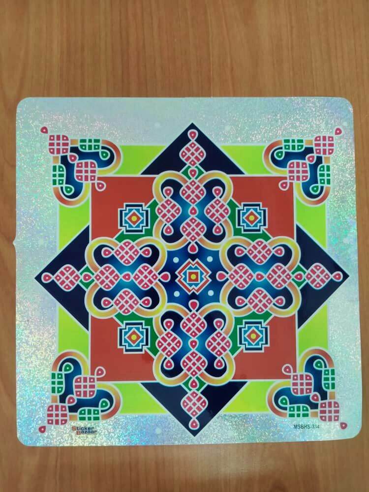 Ranggoli Kolam Sticker (Small) | Lazada
