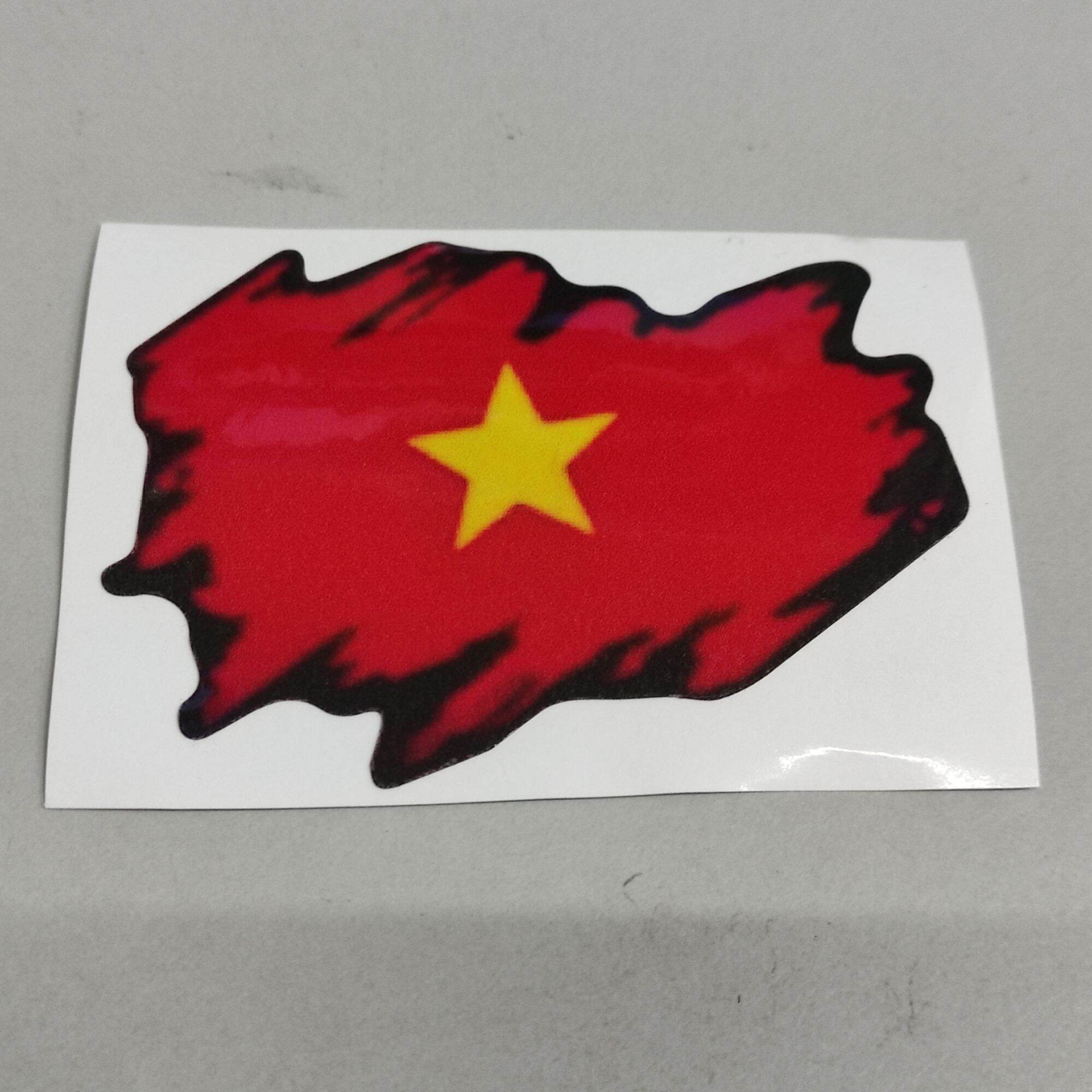 Vietnam Flag Sticker New Design | Lazada