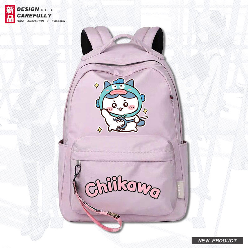 Chiikawa Cute Chiikawa Small Eight Men's and Women's Backpack Leisure ...
