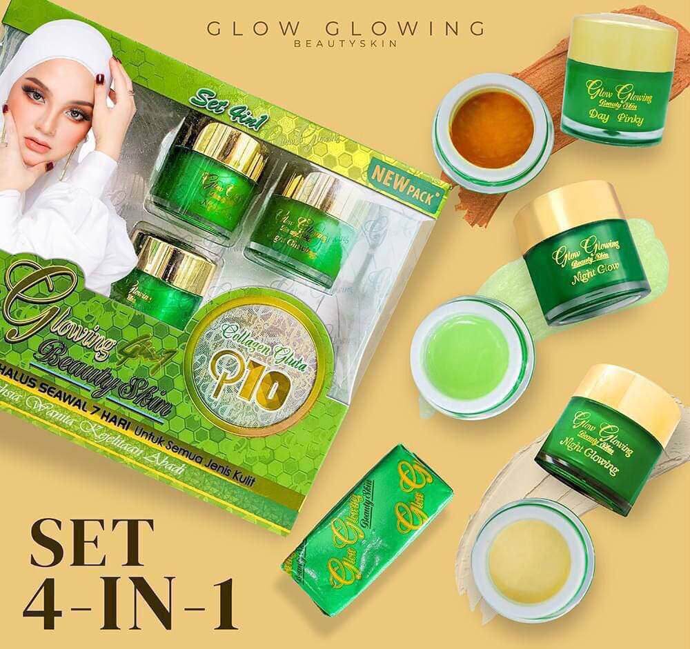 GLOW GLOW!NG 5IN1 BEAUTY SKIN SET ORIGINAL | Lazada