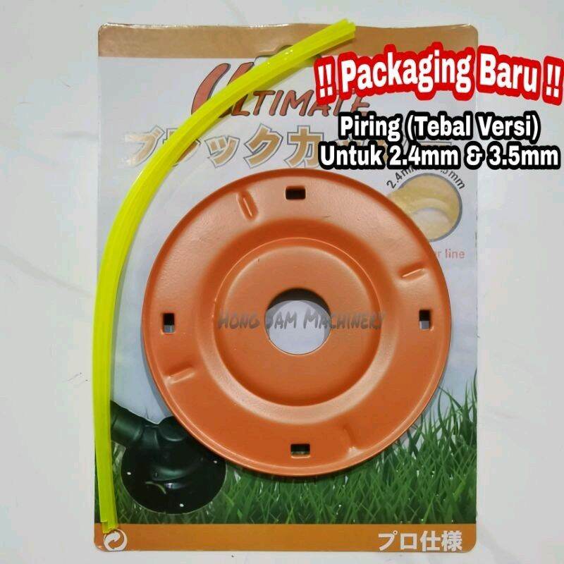 Heavy Duty Tahan Lasak Piring Mesin Rumput Nylon Cutter Blade Grass ...
