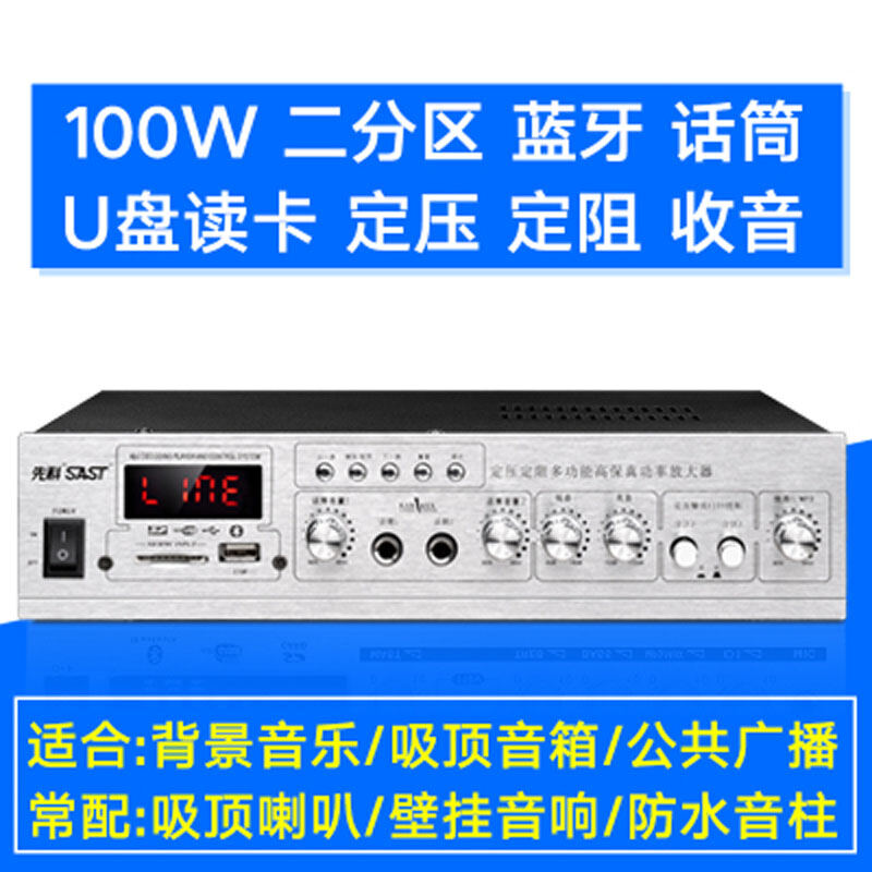 SAST/SAST D5-200 Power Amplifier Home Audio High-Power Professional ...