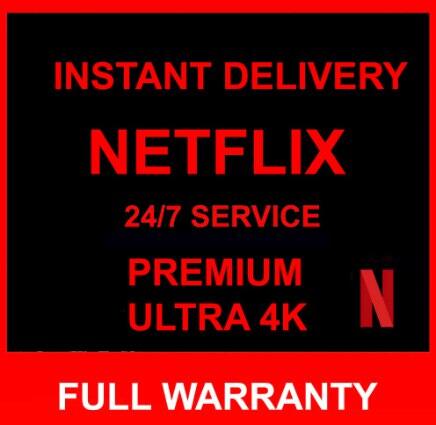 Account Netflix Premium 4K Tv Original | Stable Account 4K | Lazada