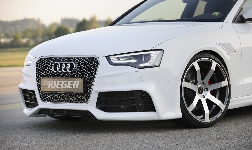 Audi A5 S5 B8.5 4D 2D rieger bodykit body kit front side rear bumper ...