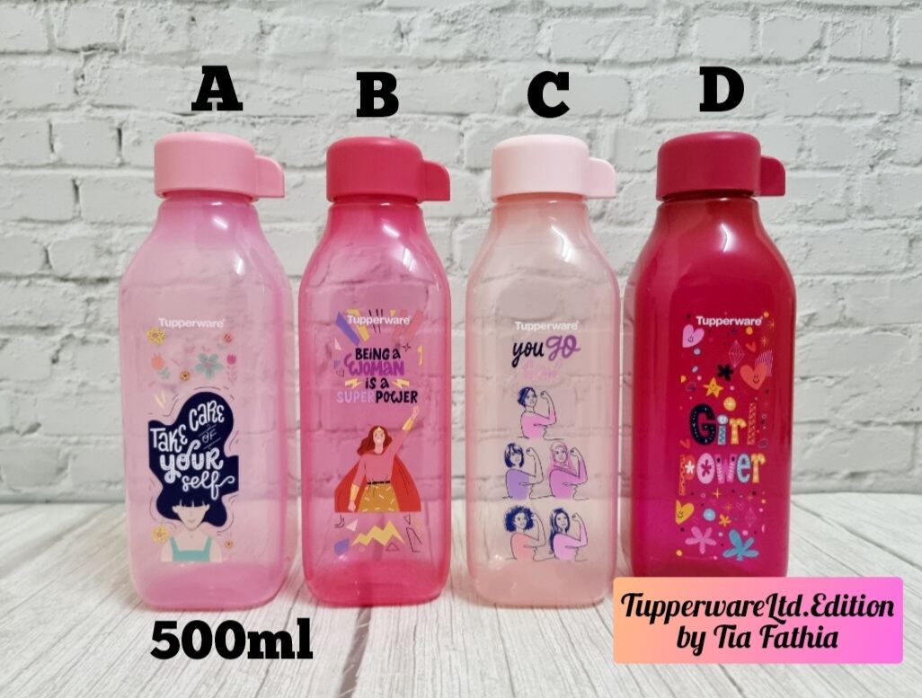 Tupperware Square Bottle 500ml | Lazada