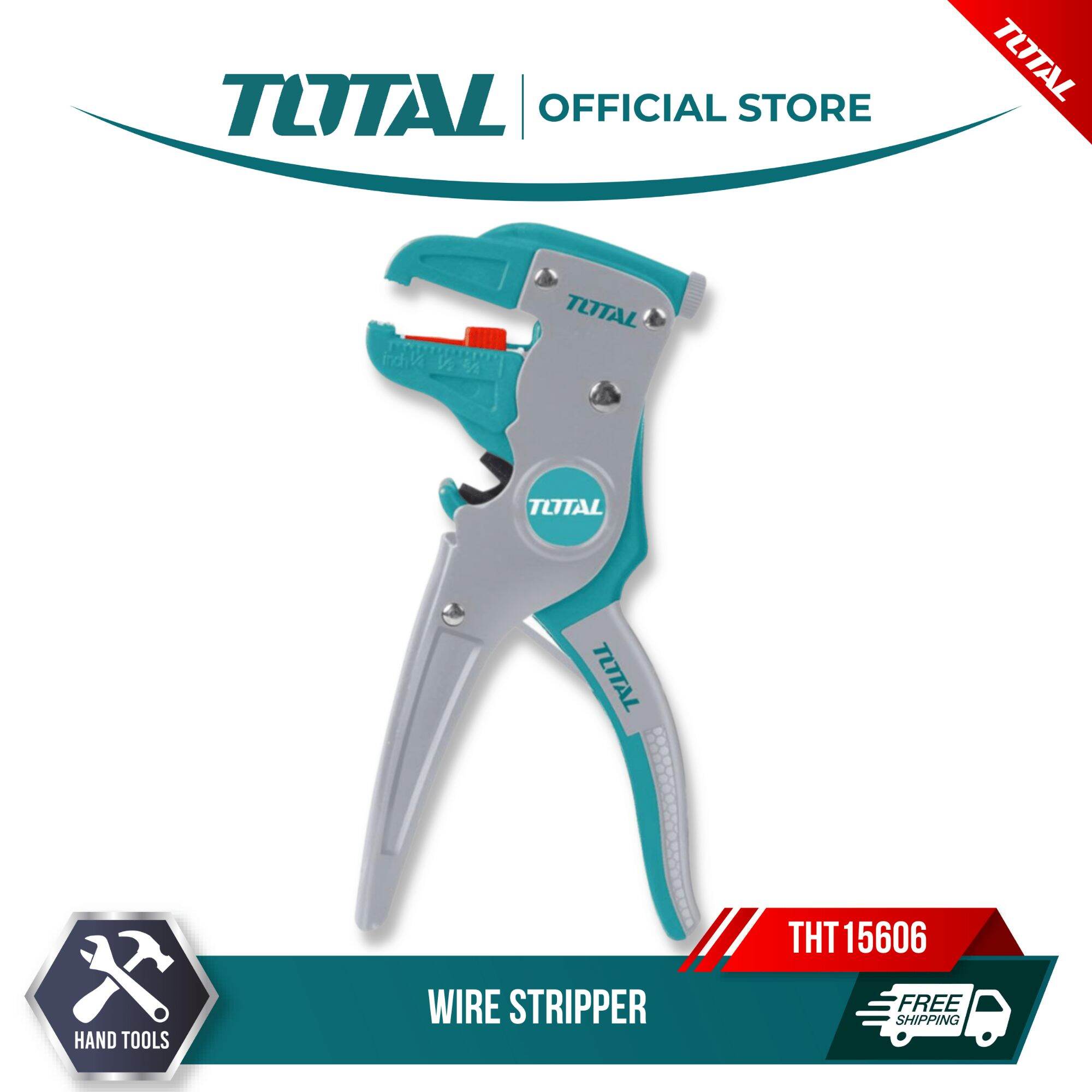 Total Wire Stripper (0.5 - 6mm) THT15606 | Lazada