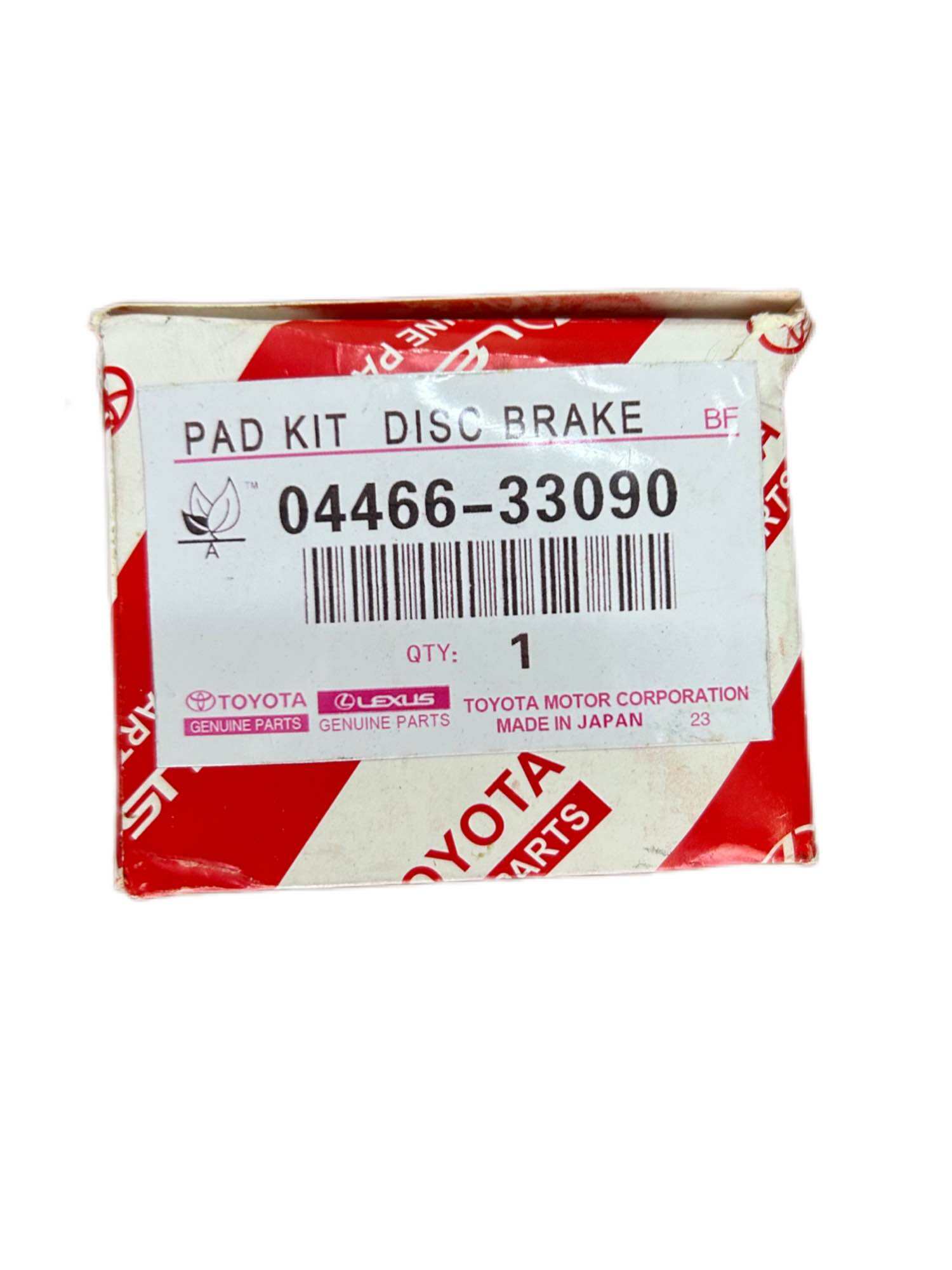 TOYOTA CAMRY ACV30, WISH ANE10 REAR DISC BRAKE PAD (04466-33090) | Lazada