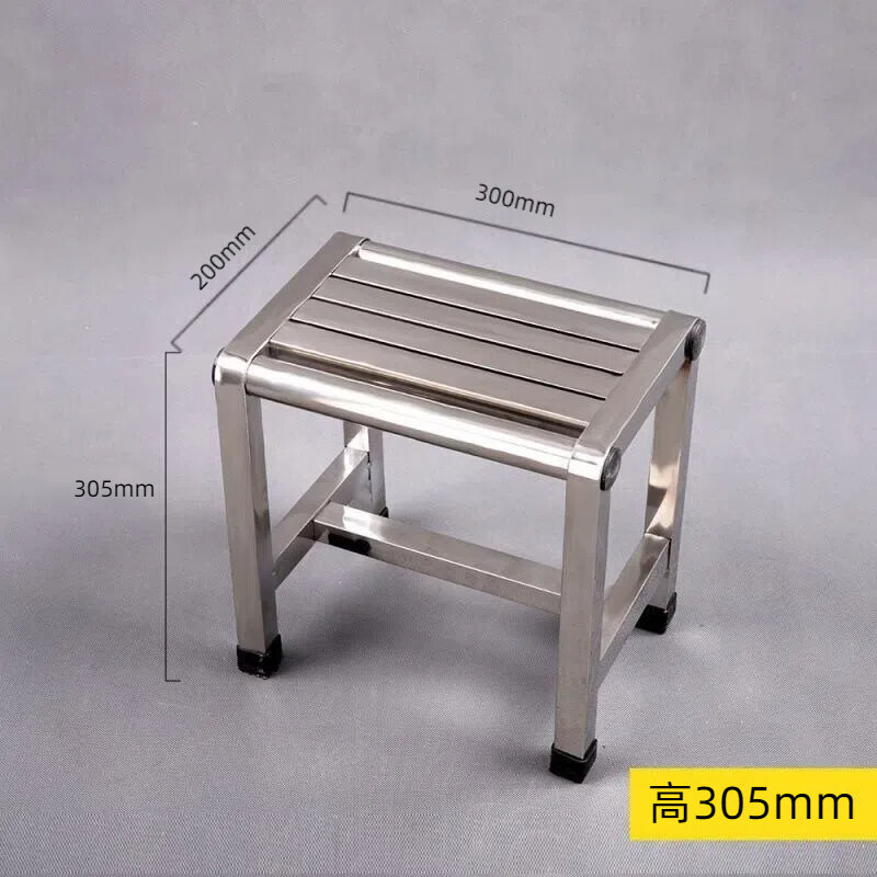 Stainless Steel Waterproof Bathroom Stool Non Slip Durable Bench Four ...