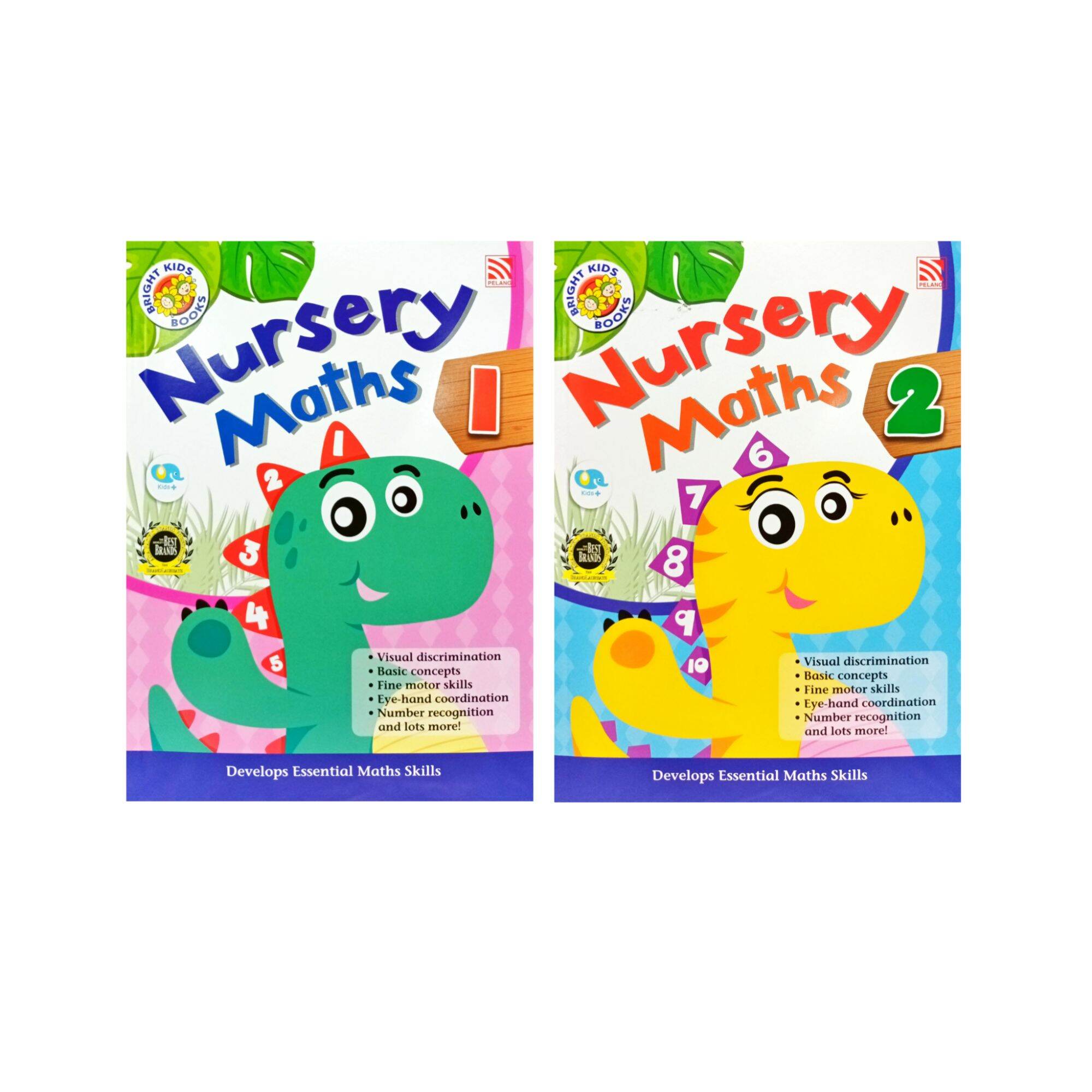 [Pelangi] 2022 New Book Bright Kids Book Nursery Maths 1&2 (Mathematics ...