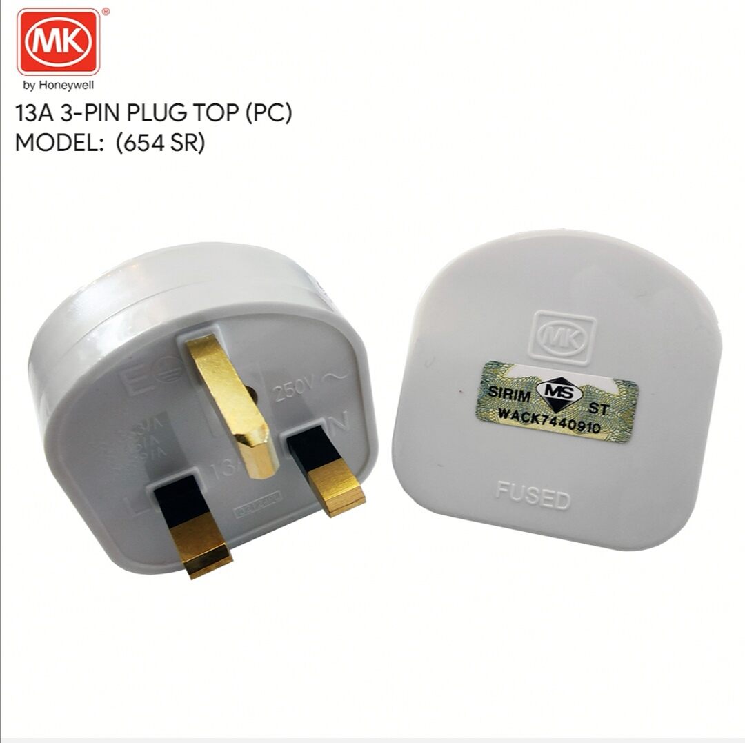 MK 654WHI 13A PLUG TOP | Lazada