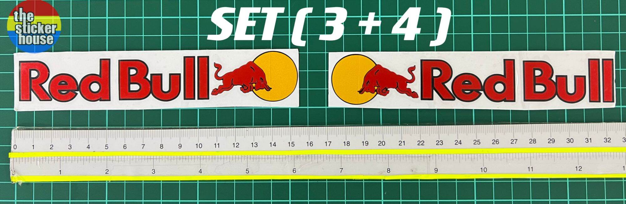REDBULL / RED BULL DESIGNS STICKER CUTTING OVERLAPPING REFLECTIVE | Lazada