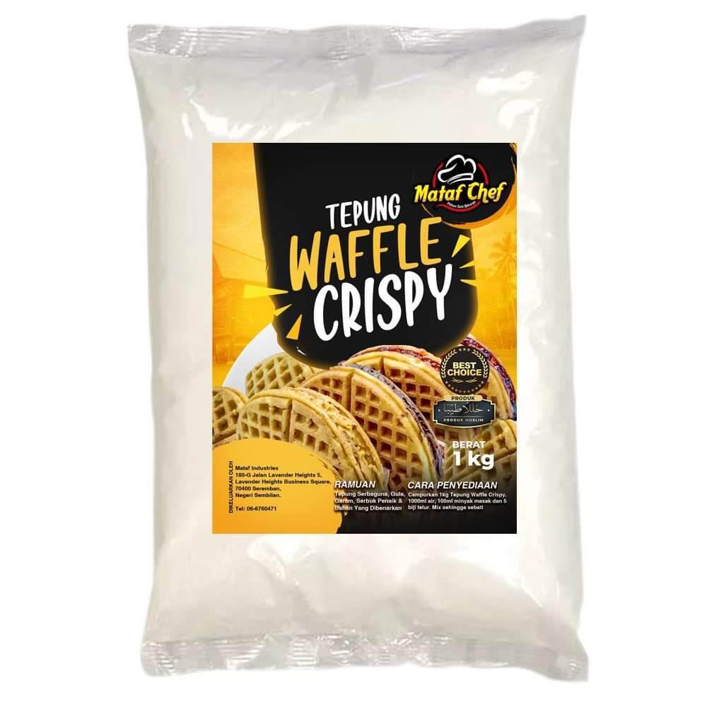 Tepung Waffle Crispy 1kg | Lazada