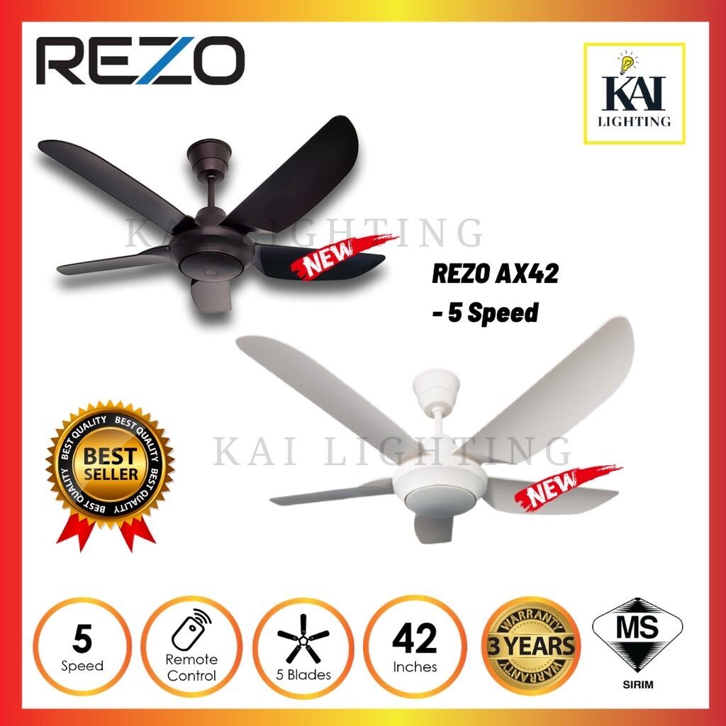 🔥READY STOCK🔥Ceiling Fan REZO AX42 / AX56 42” / 56" BABY CEILING FAN ...