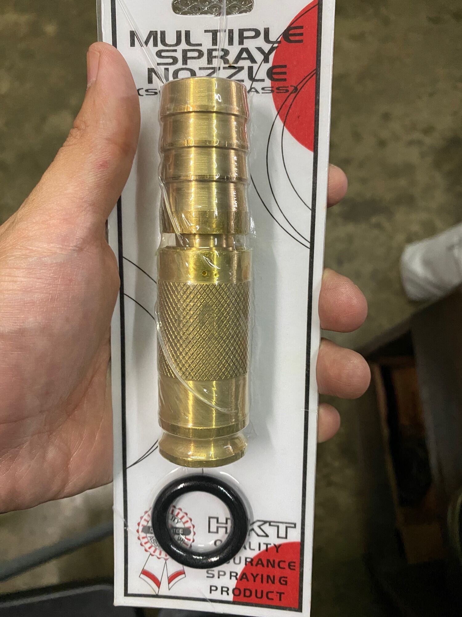 Bomba Hose Nozzle 1'' 1inch Fire Jet Spray Reel Hydrant Fully Brass ...