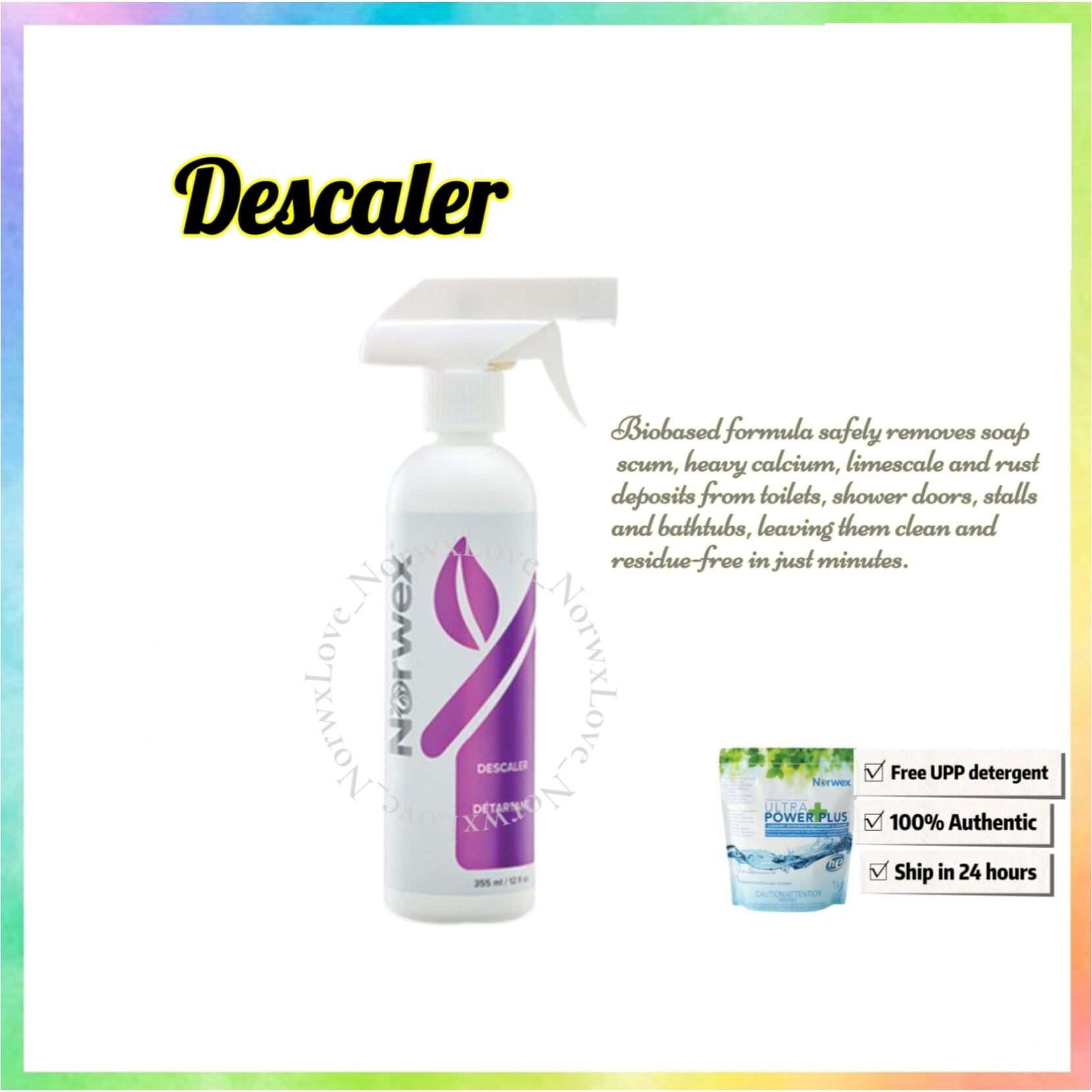Norwex Descaler 355ml Bathroom Cleaner Ready Stock | Lazada