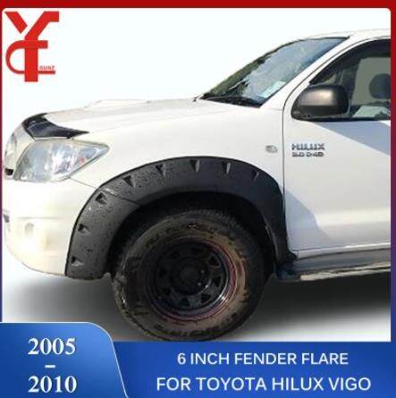 TOYOTA HILUX VIGO FENDER FLARES | Lazada