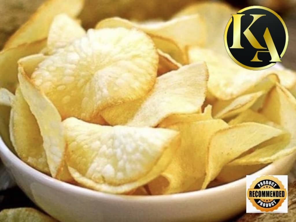 kerepek UBI ORIGINAL MASIN banting tapioca chips HOMEMADE 300g / 500g ...