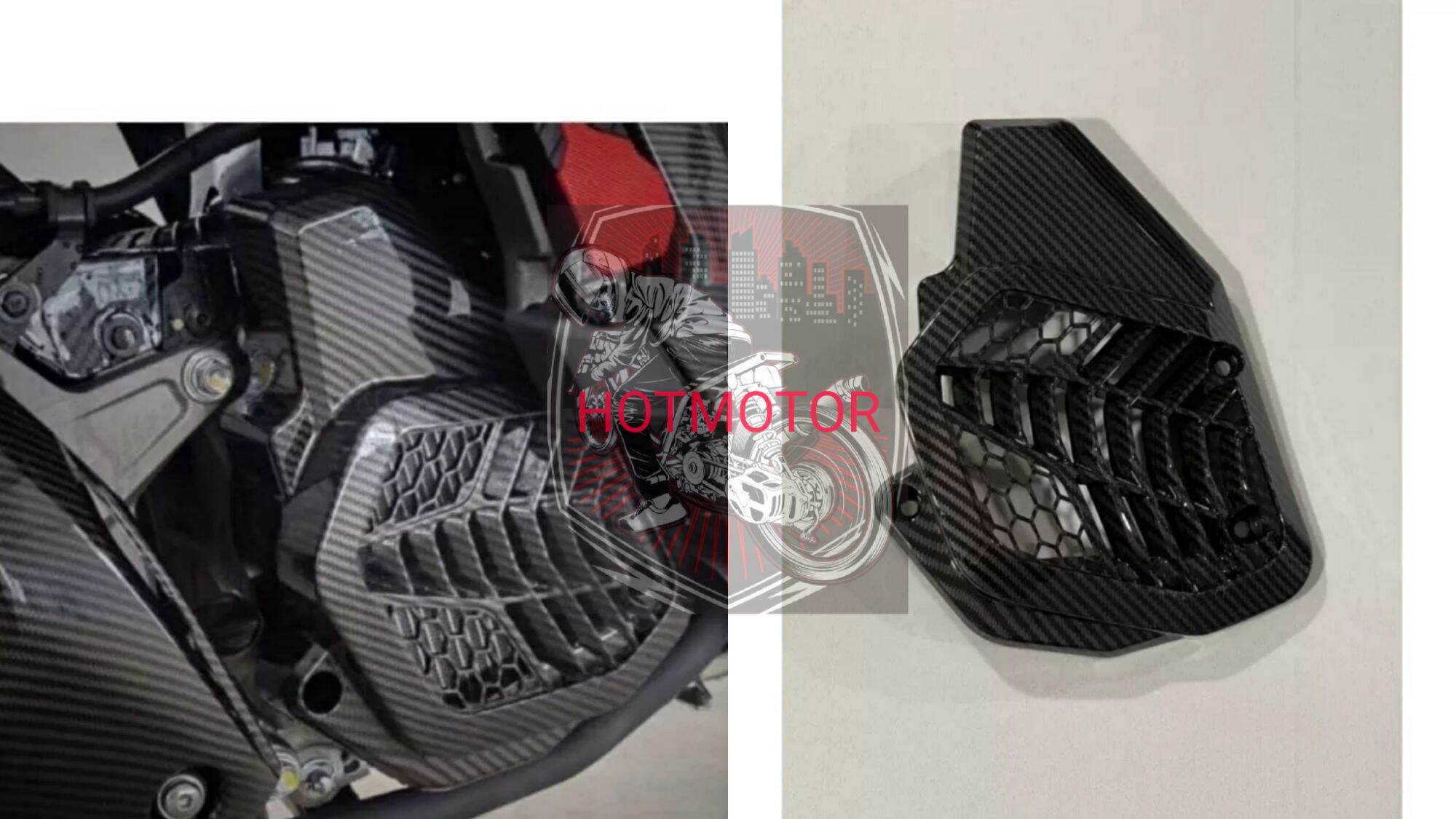 Carbon Radiator Cover Honda Adv 150 Nemo Motif - Adv 150 Motif Radiator ...