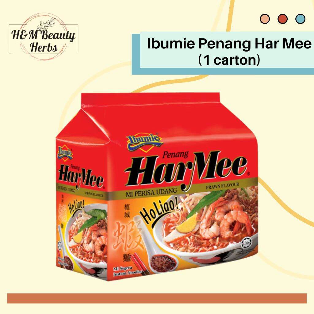 1 Carton Ibumie Penang Har Mee / Instant Noodles soup / Penang Prawn ...