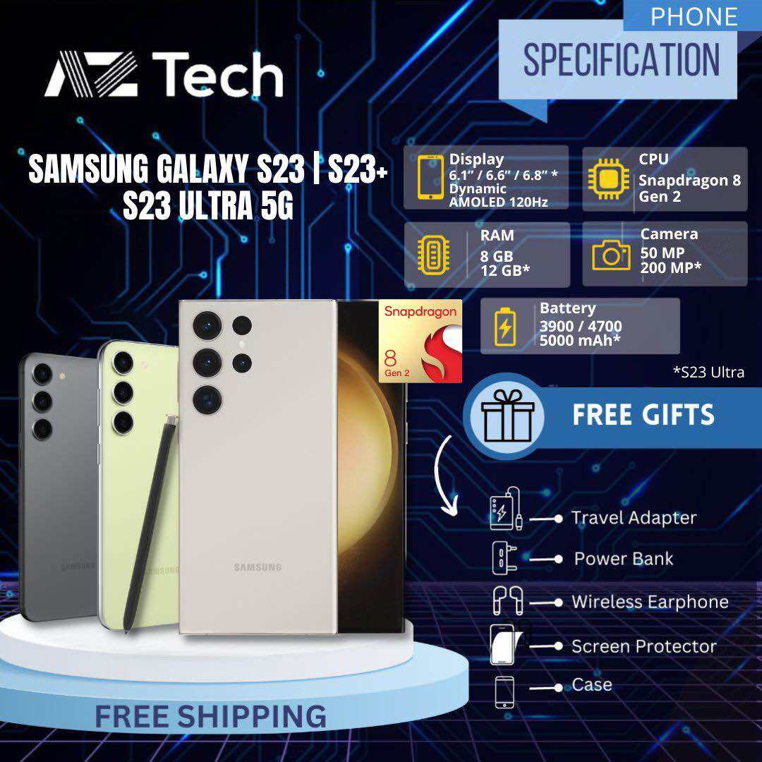 Original Samsung Galaxy S23 / S23+ Plus / S23 Ultra 5G Snapdragon ...