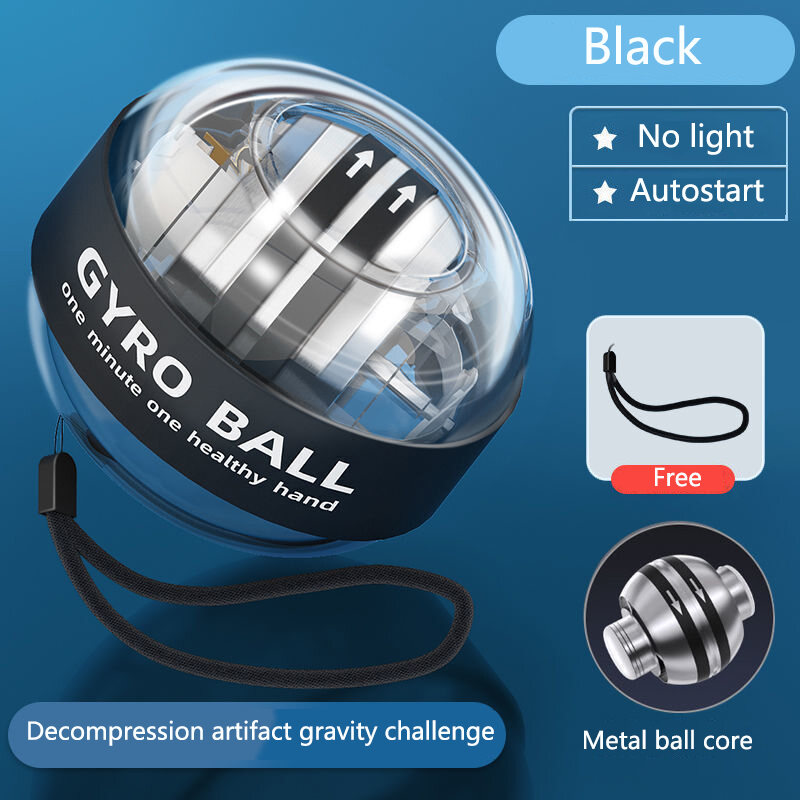 Gyroscopic Powerball Autostart Range Gyro Power Wrist Ball Arm Hand ...