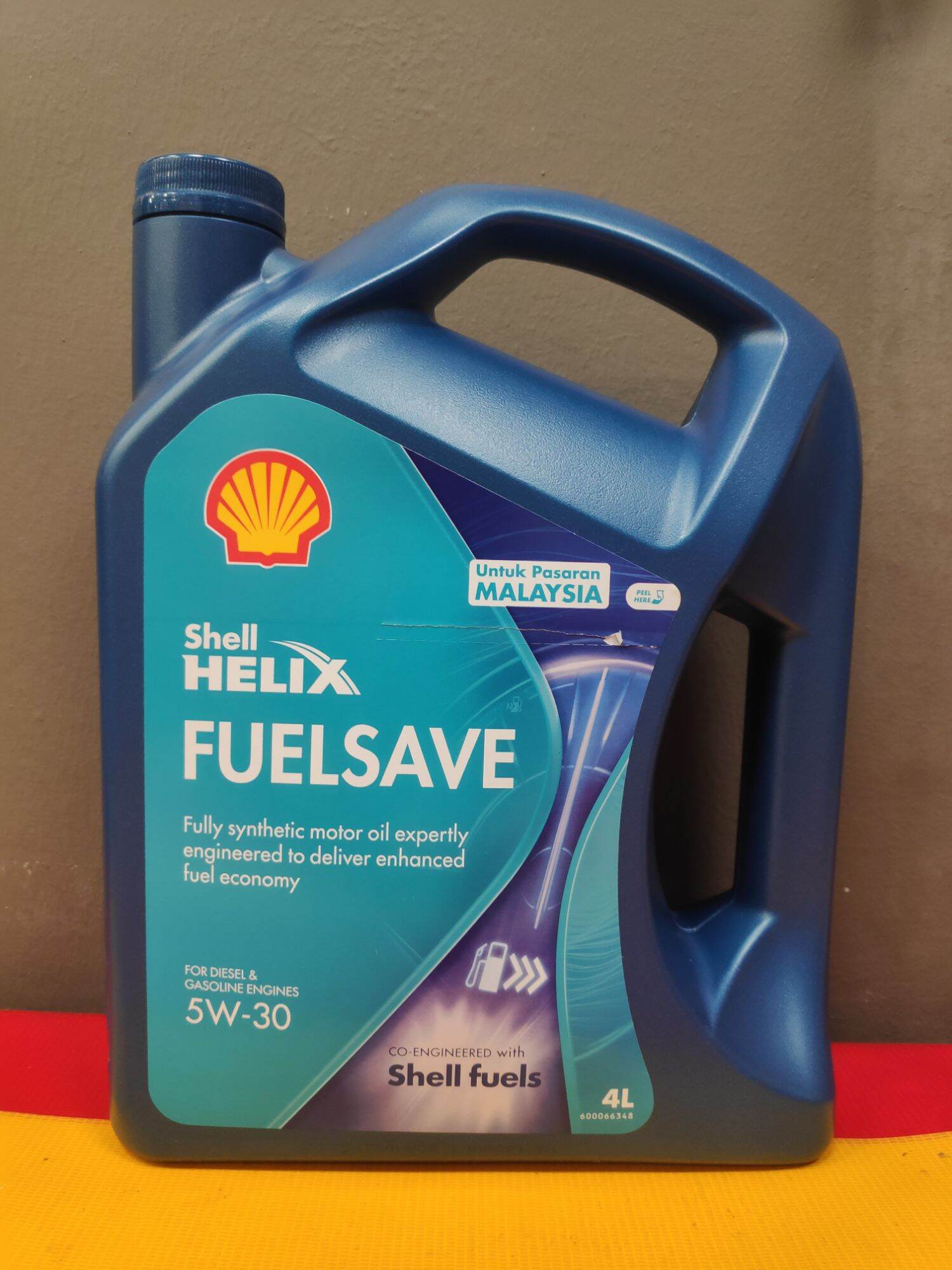 Shell Lubricant Oil (Minyak Hitam Kereta) Helix Fuelsave 5W-30 | Lazada