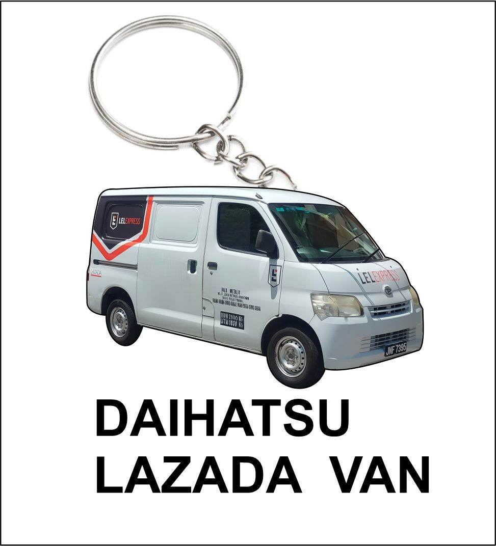 Daihatsu Gran max van Lazada lel e-commerce keychain | Lazada