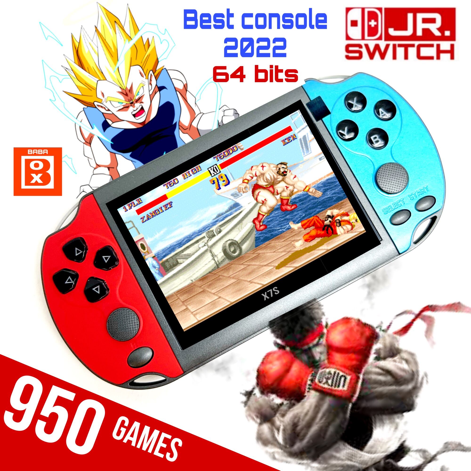 X7s X7 games console handheld 64 bits gaming station portable game PSP ...
