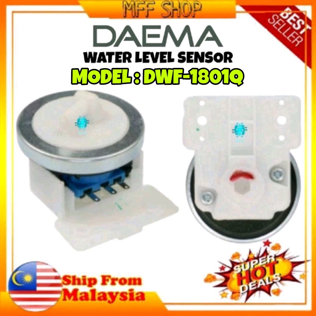 DWF-1801Q DAEMA Washing Machine Water Level Sensor / Pressure Sensor ...