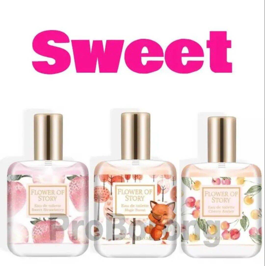 SET 3-Pcs FLOWER OF STORY LADY PERFUME FRAGRANCE 30ML | Lazada