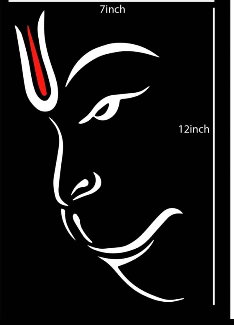 [BEST SELLER] Hanuman sticker, Jai Hanuman, Trending sticker, Hindu God ...